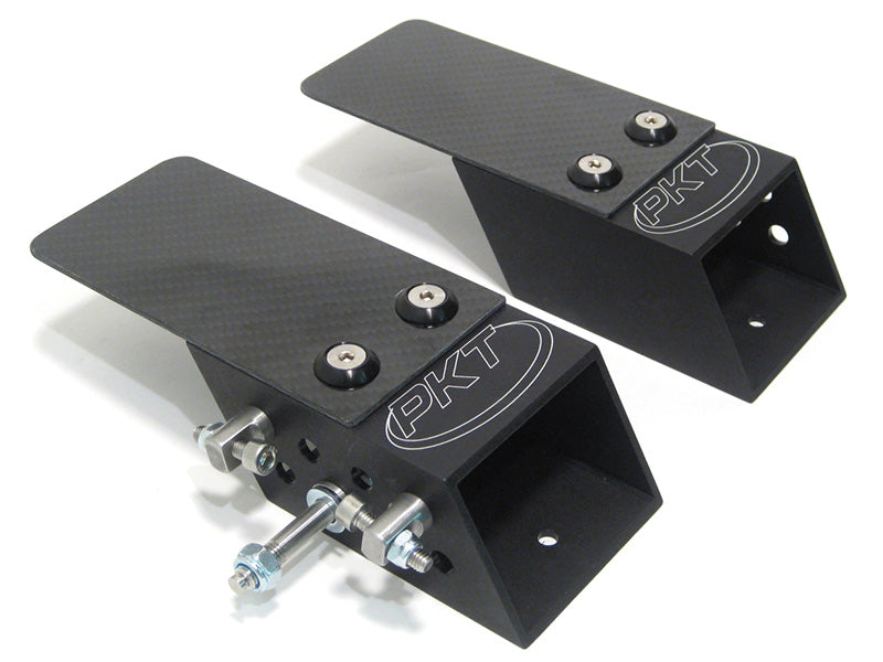 PKT 2" CF Pedal Risers w/Pedal Pins | PKT